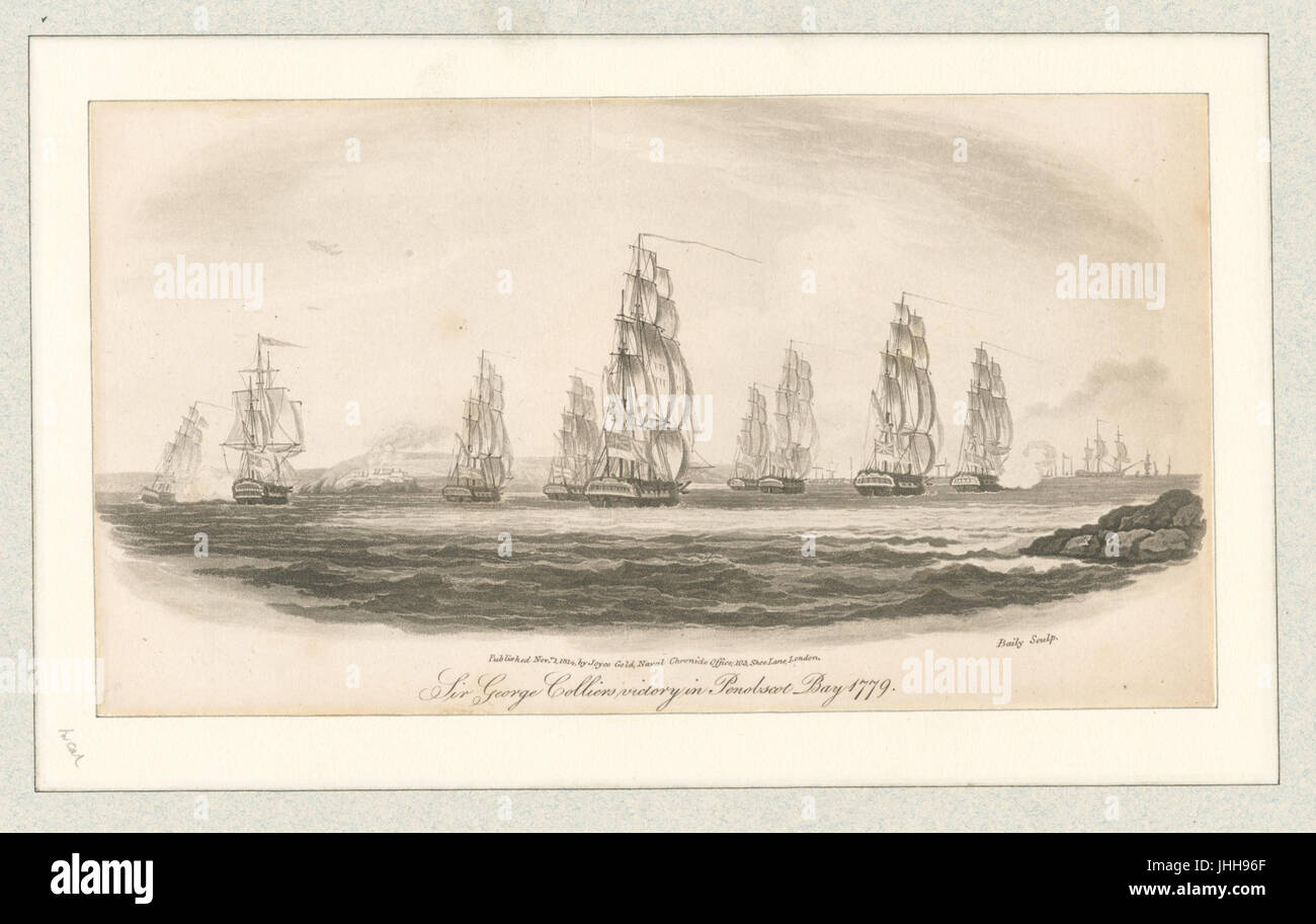 Penobscot bay 1779 hi-res stock photography and images - Alamy