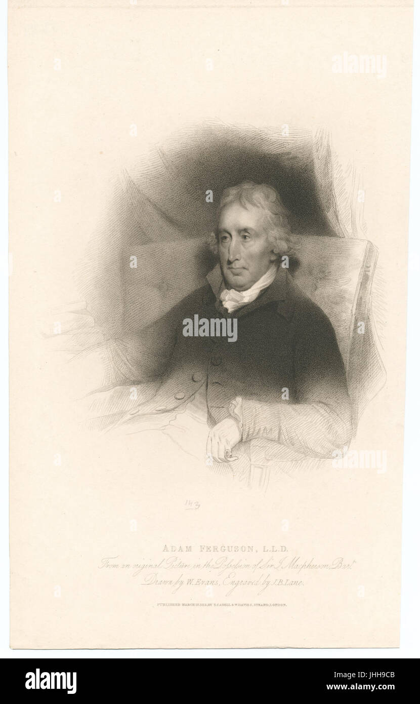 Adam Ferguson, L.L.D (NYPL b12349150-423982 Stock Photo - Alamy