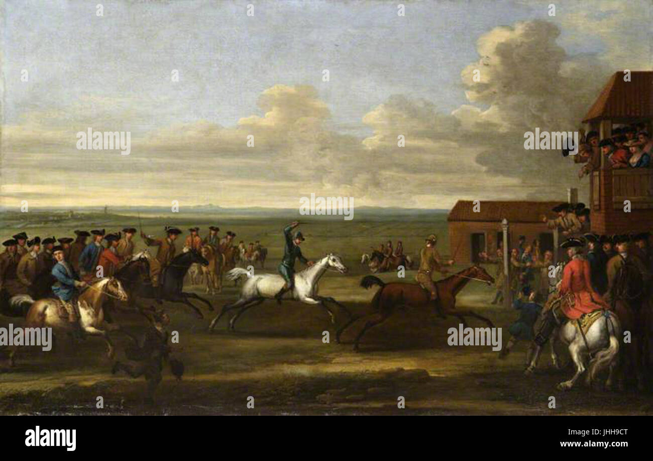 Horse racing fans uk hi-res stock photography and images - Alamy