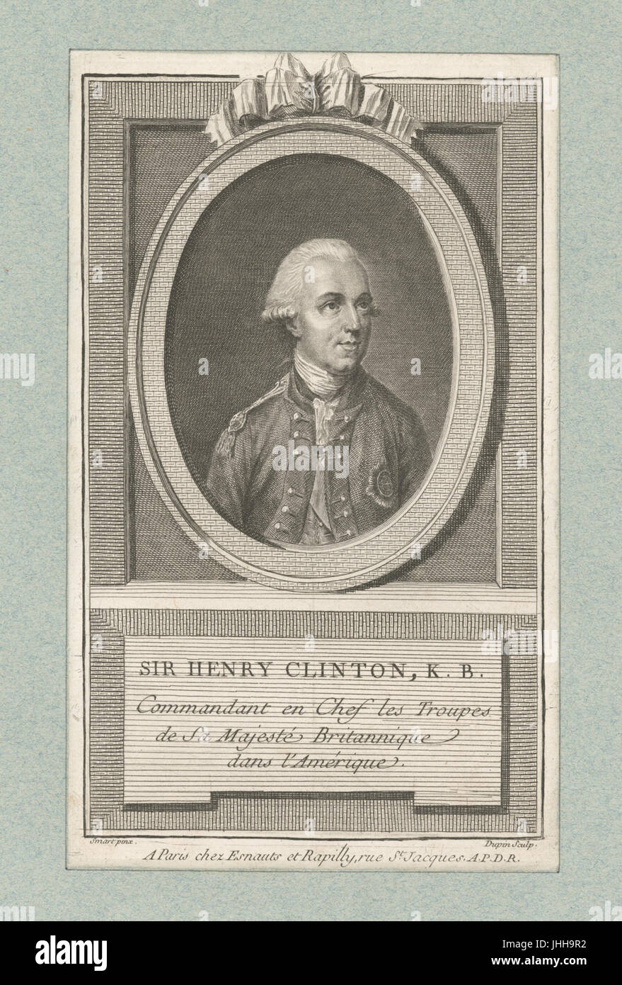 Sir Henry Clinton, K.B (NYPL NYPG96-F27-424839 Stock Photo - Alamy
