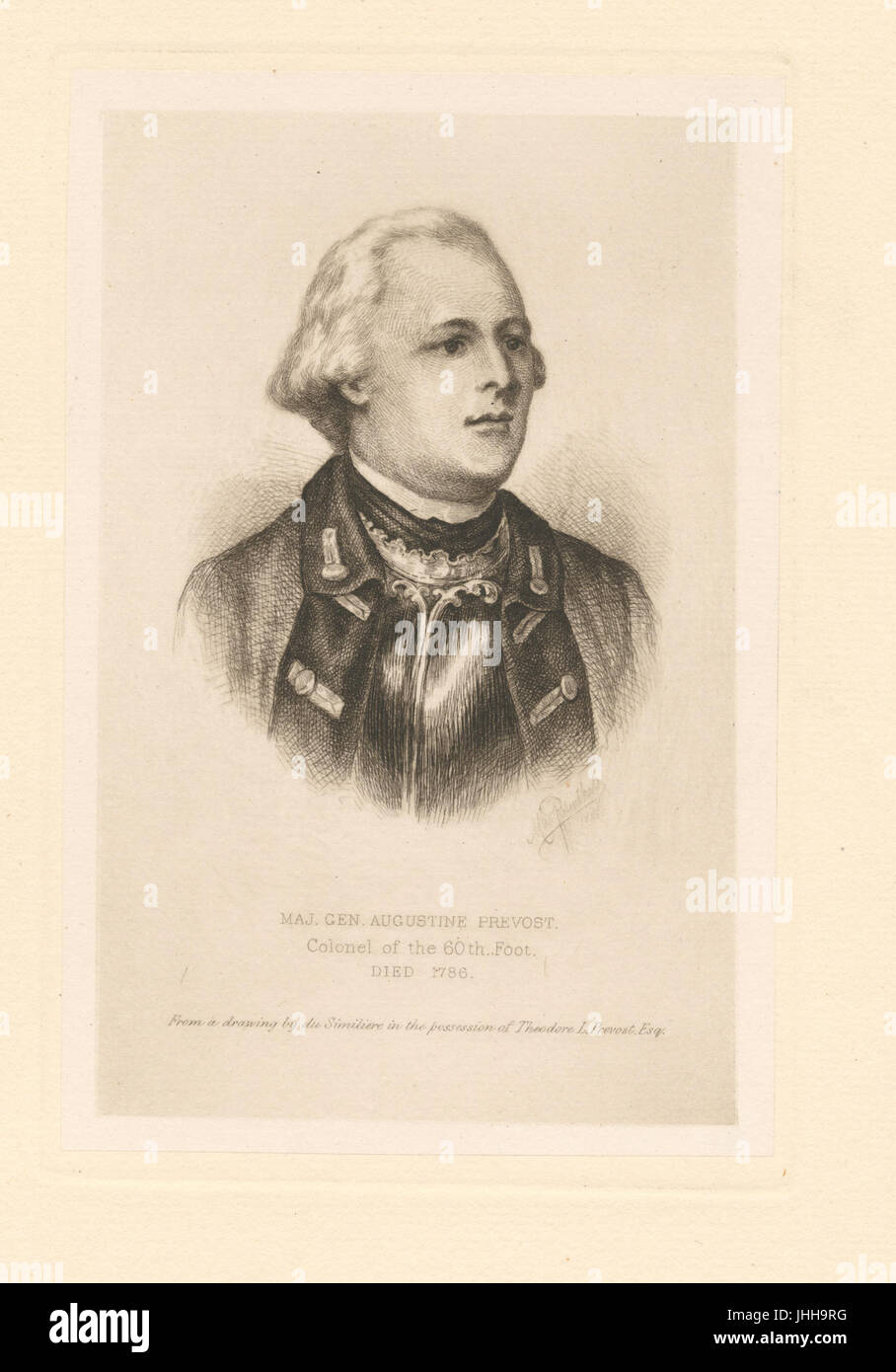 Maj gen augustine prevost hi-res stock photography and images - Alamy