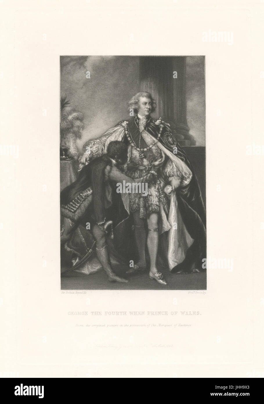 George the Fourth When Prince of Wales (NYPL NYPG96-F27-424805 Stock ...