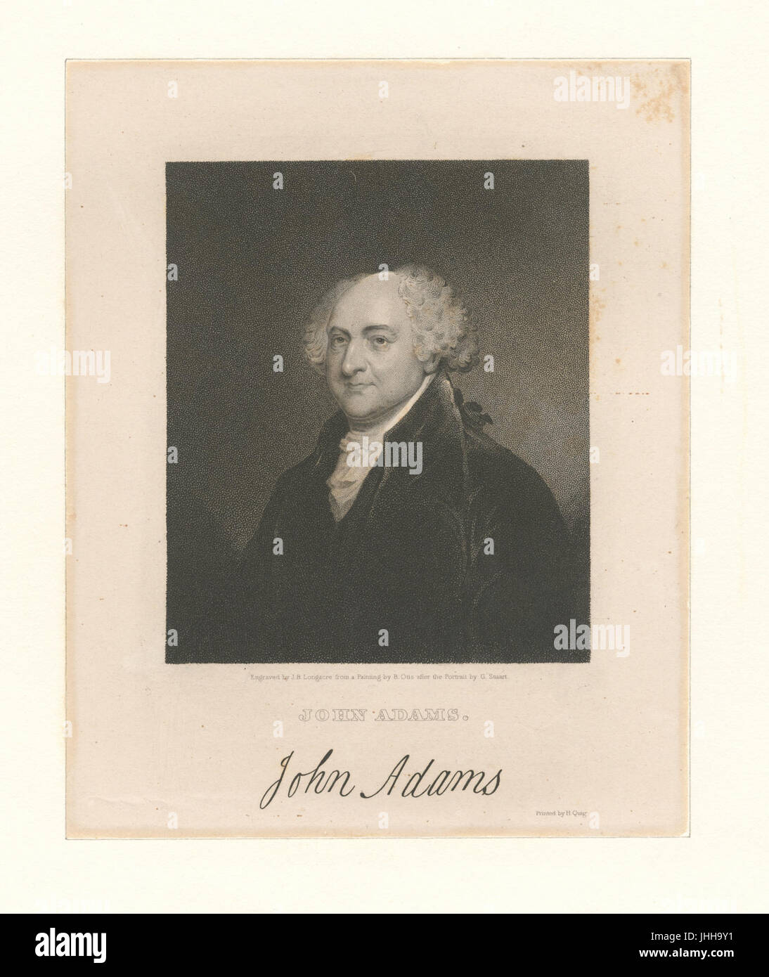 John Adams (NYPL b12610613-422488 Stock Photo - Alamy