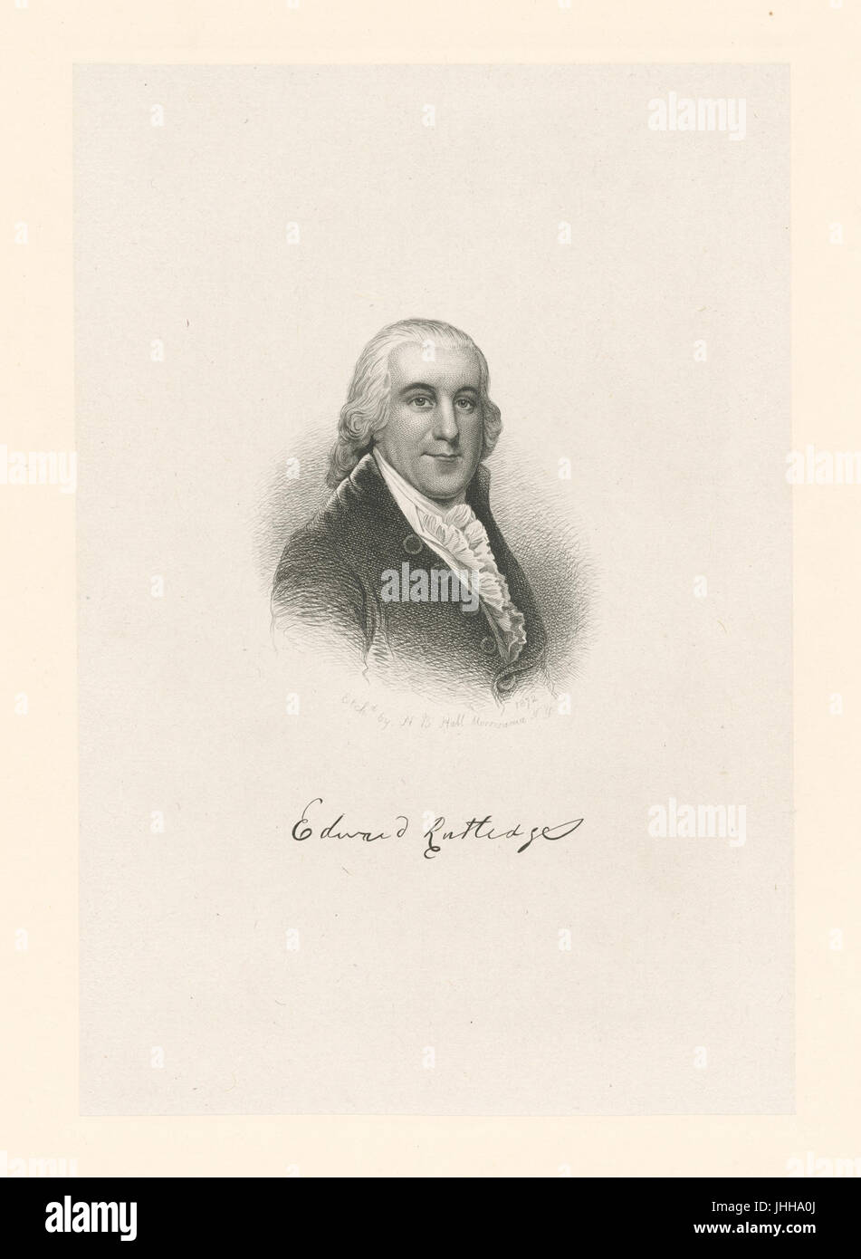Edward Rutledge (NYPL b12610613-422503 Stock Photo - Alamy