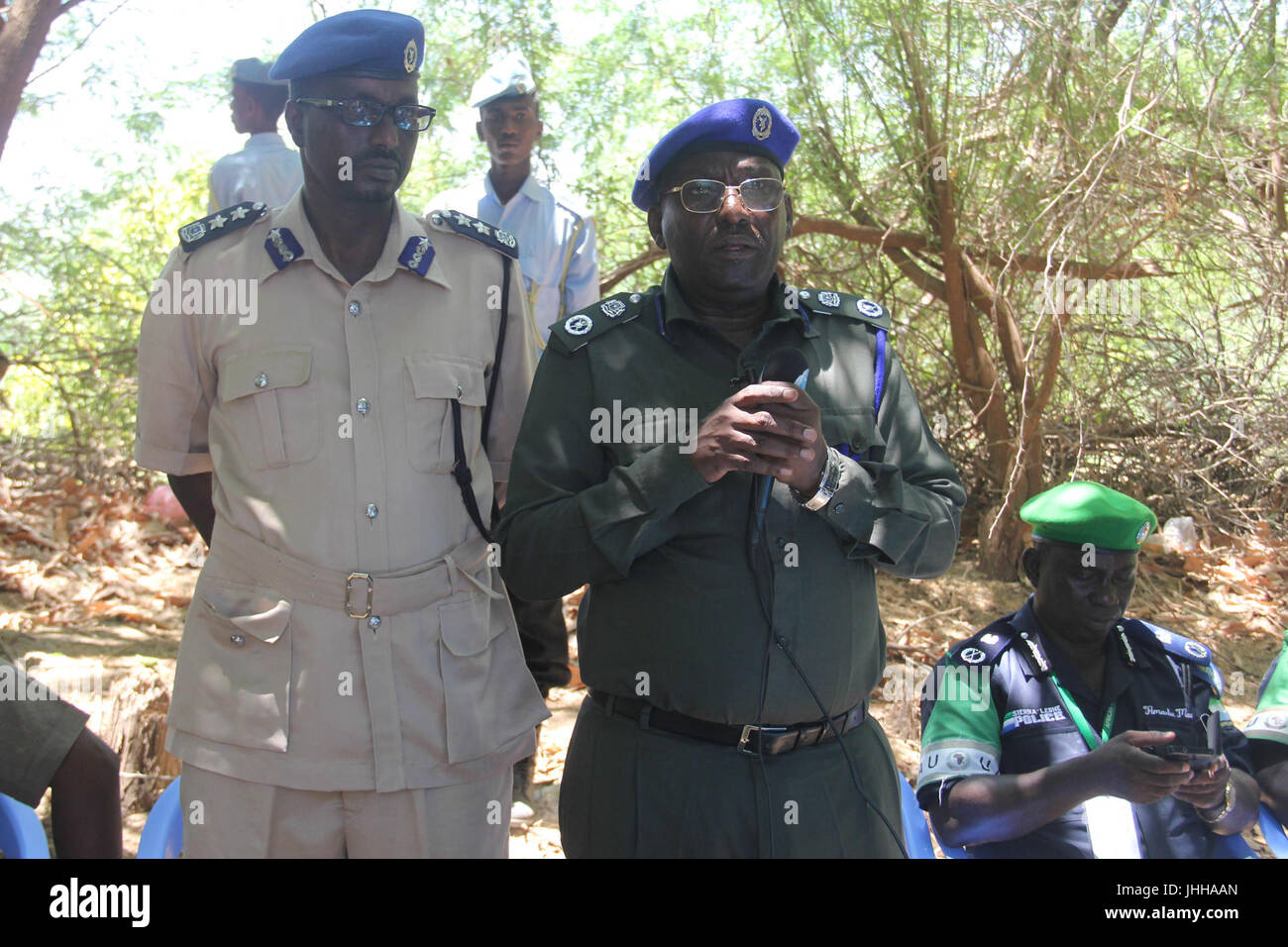 African union police officers hi-res stock photography and images - Alamy