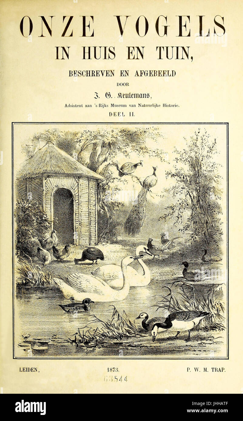 Keulemans Onze vogels 2 00 Stock Photo - Alamy