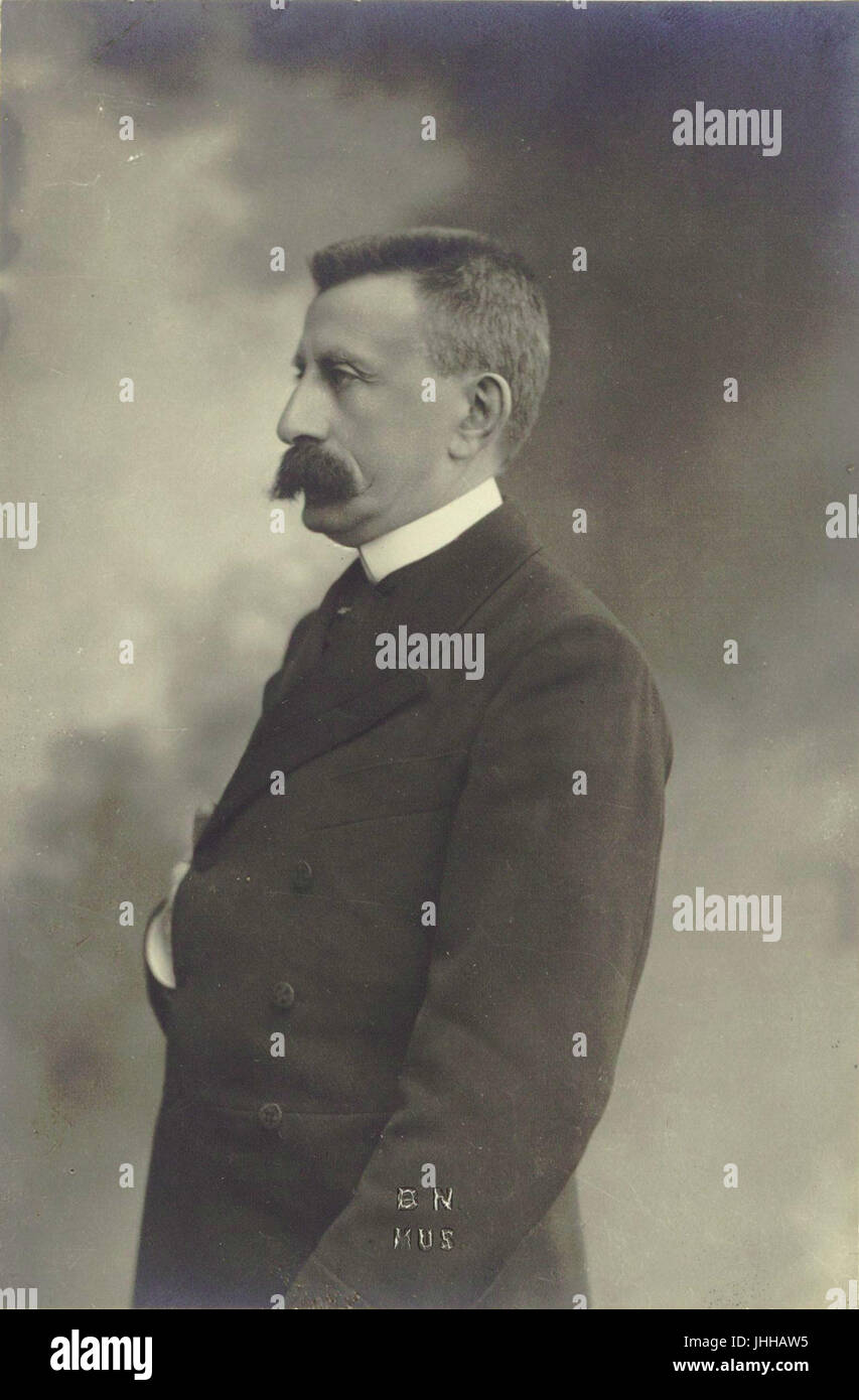 Moritz Moszkowski profile Stock Photo - Alamy