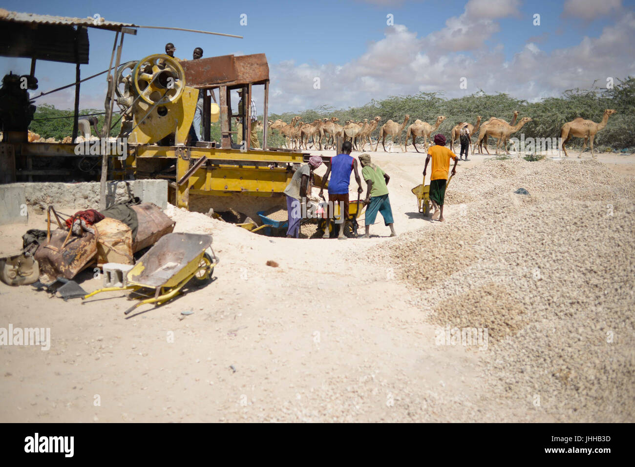 Quarrying process hi-res stock photography and images - Alamy