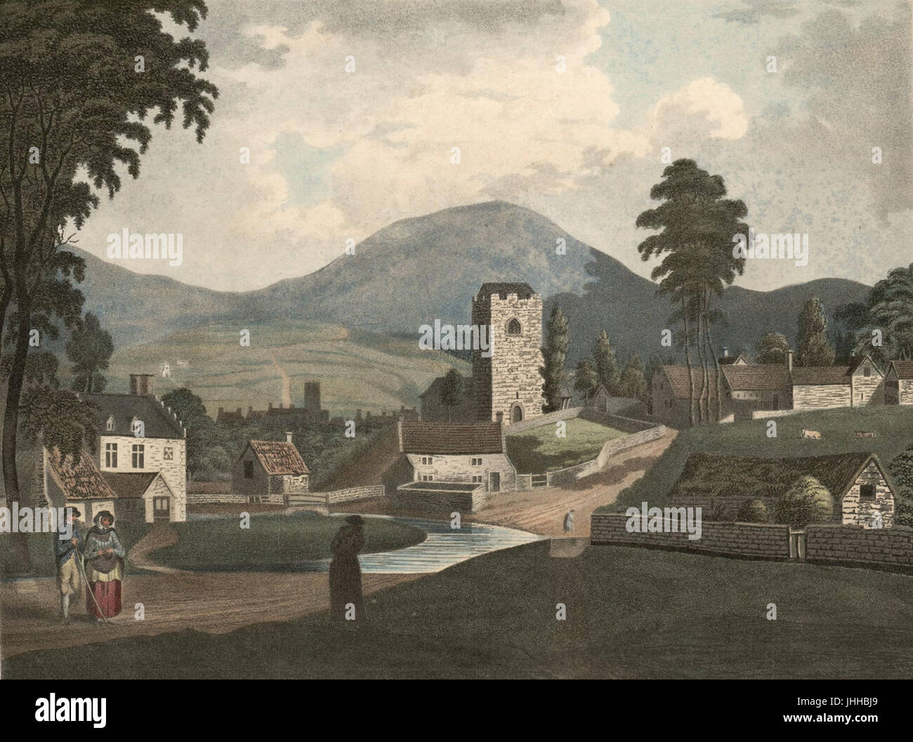 Llanfwrog, Ruthin and Llanbedr Stock Photo - Alamy