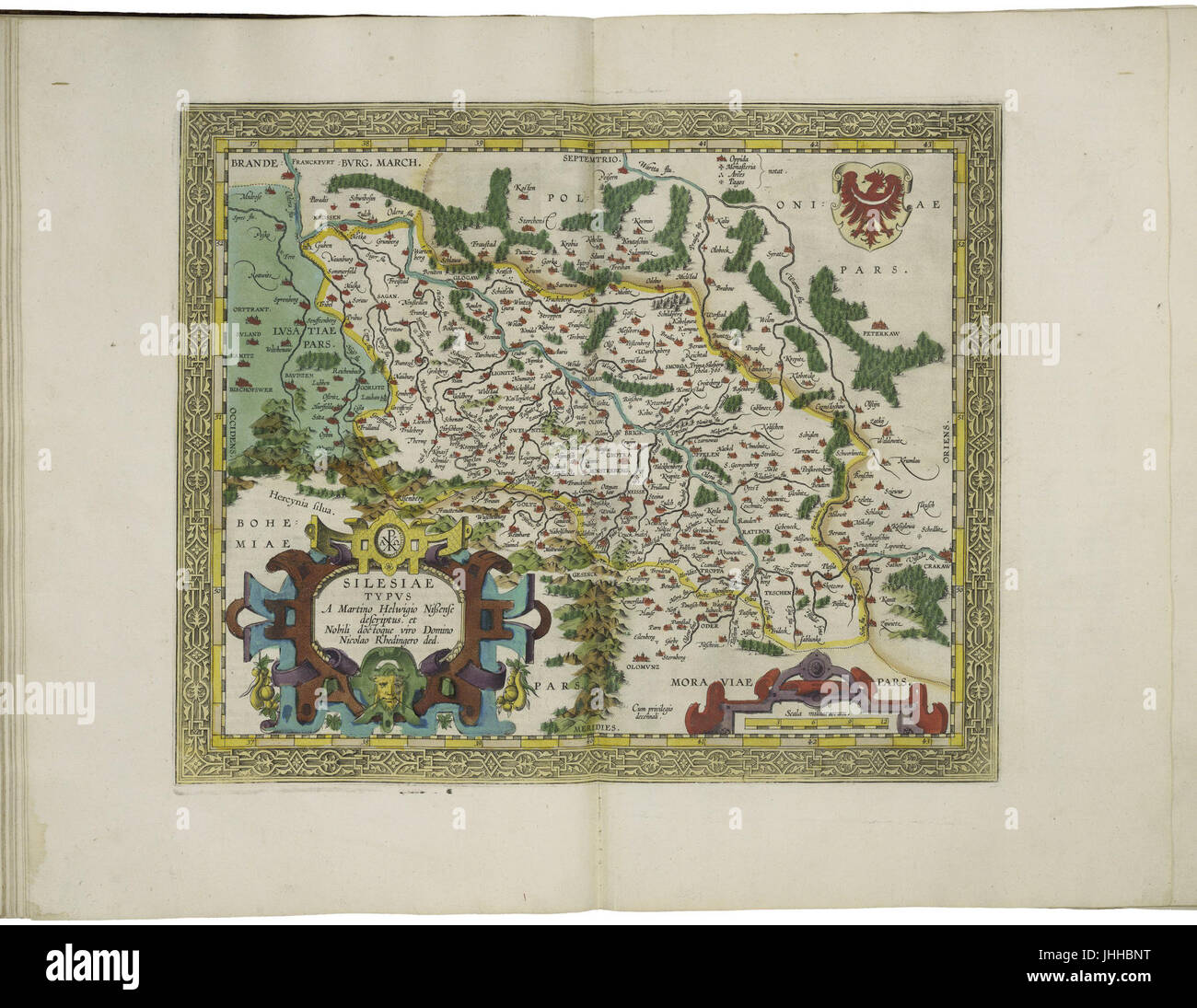 Silesia map hi-res stock photography and images - Alamy