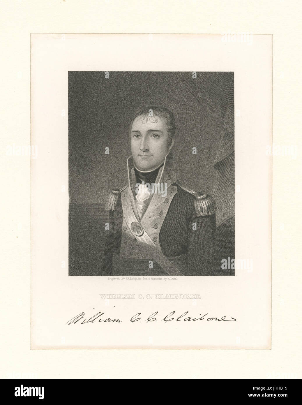 William c c claiborne hi-res stock photography and images - Alamy