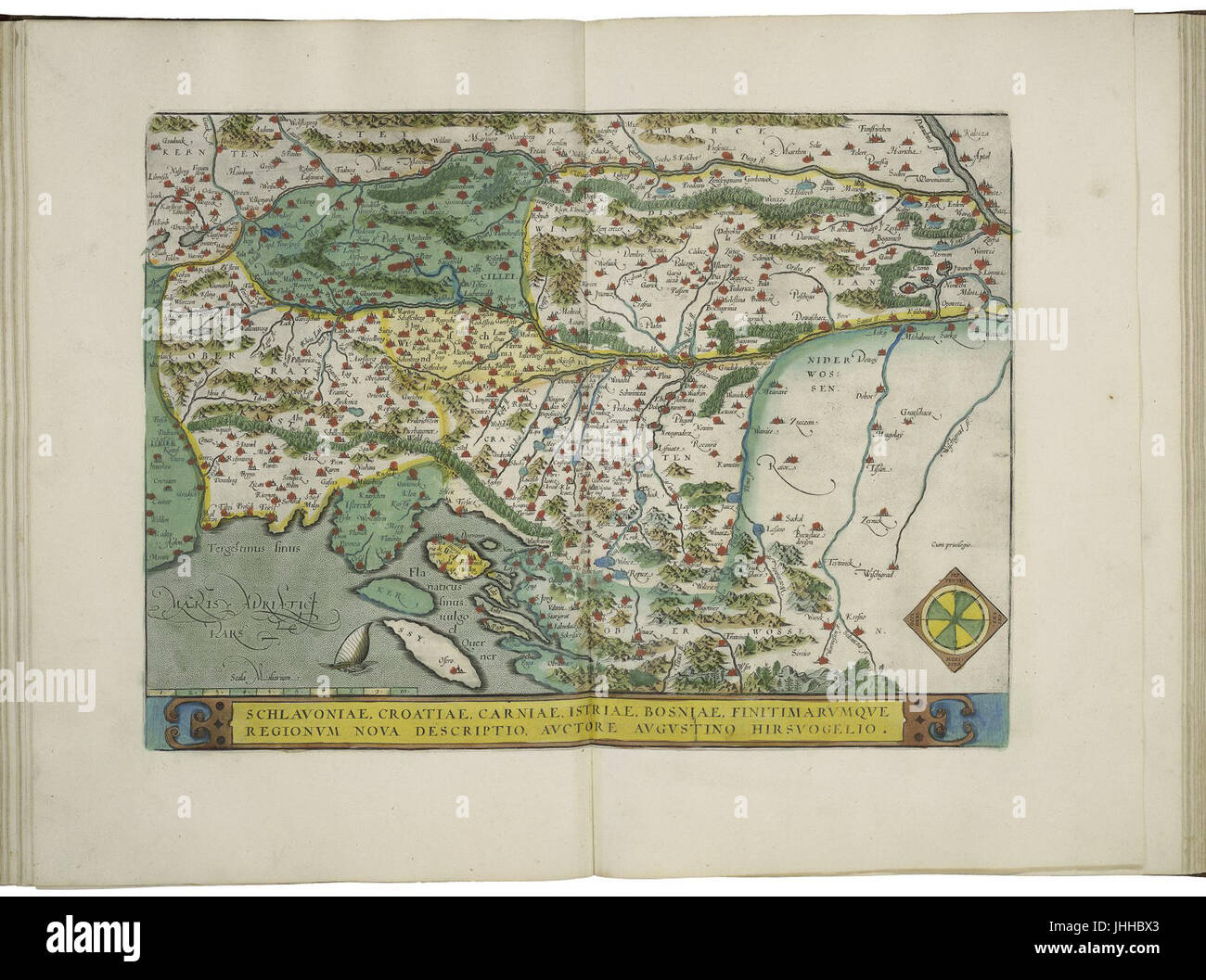 Map of croatia hi-res stock photography and images - Alamy