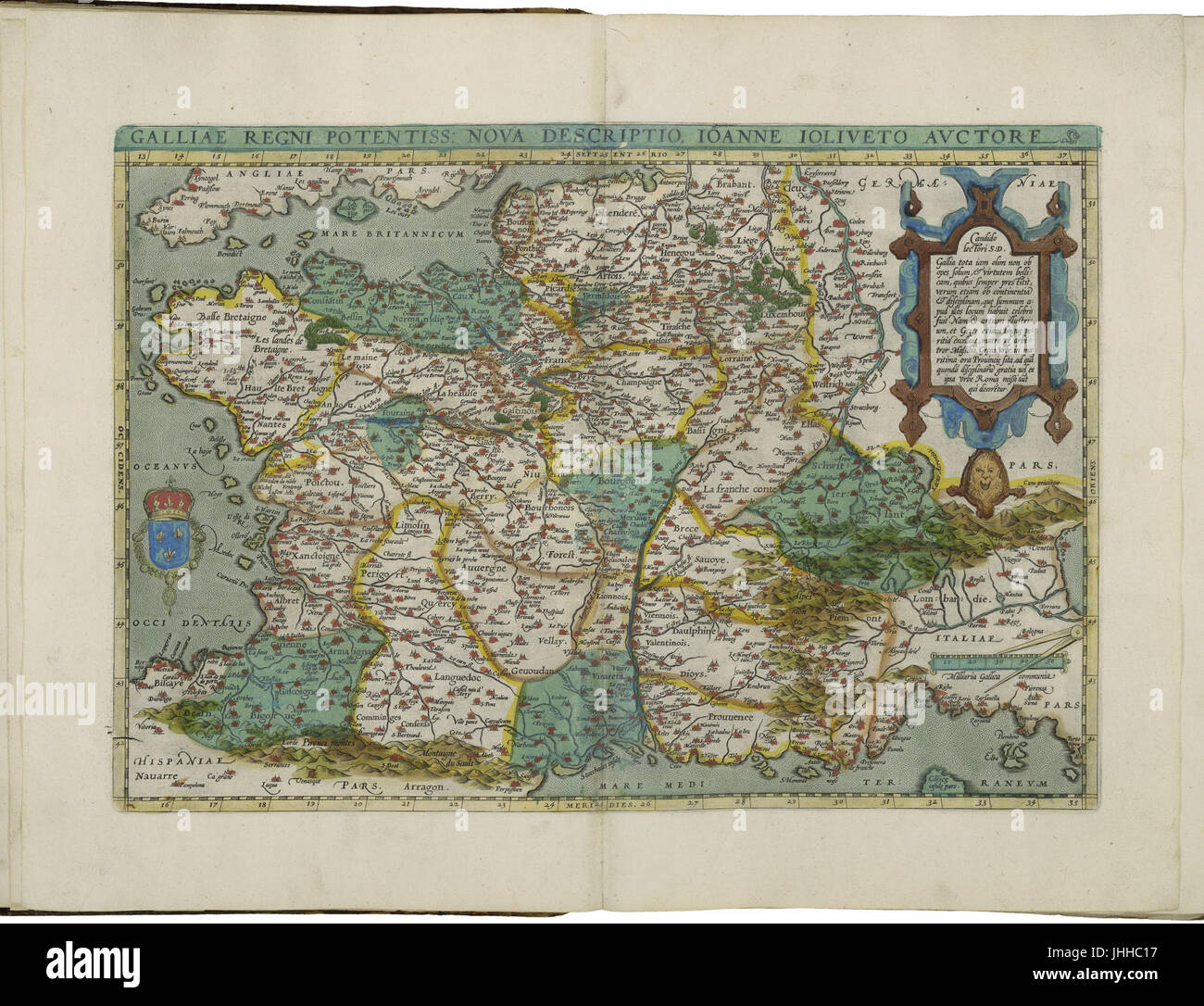 16th century french maps hi-res stock photography and images - Alamy