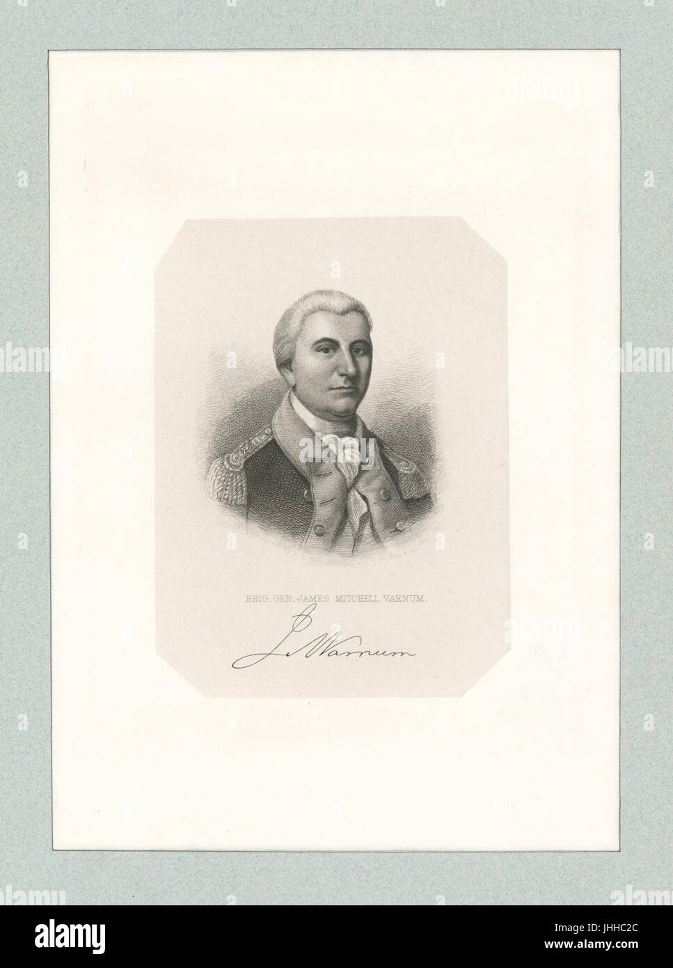 Brig gen james mitchell varnum hi-res stock photography and images - Alamy