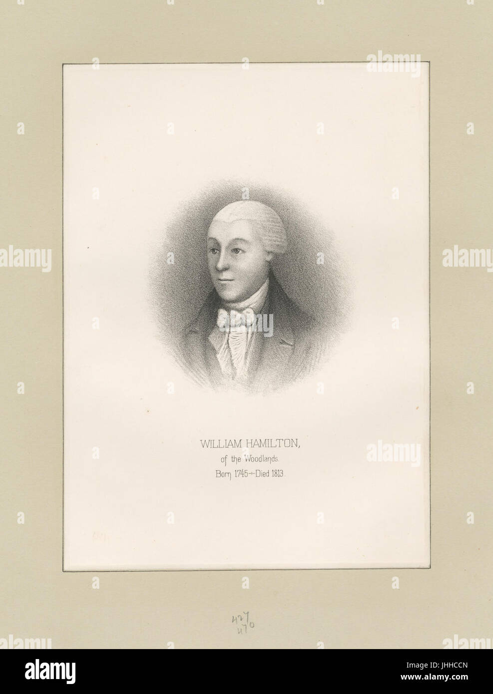William Hamilton of the Woodlands (NYPL b13049823-423546 Stock Photo ...