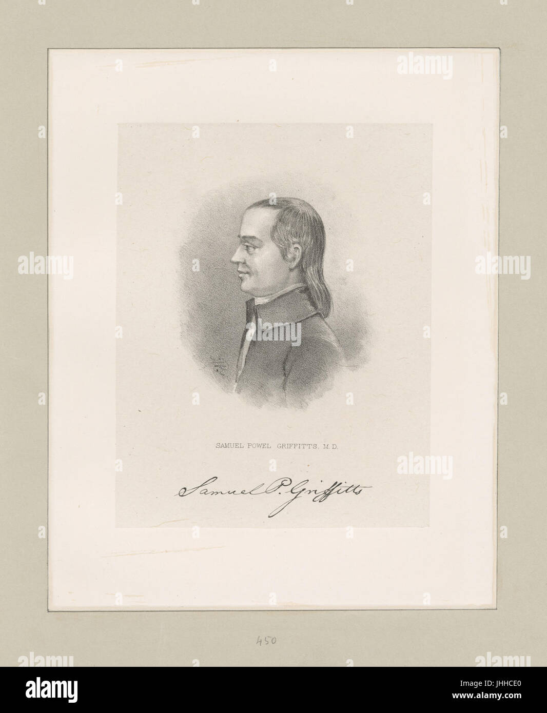 Samuel Powel Griffitts, M.D (NYPL b13049823-422397 Stock Photo - Alamy