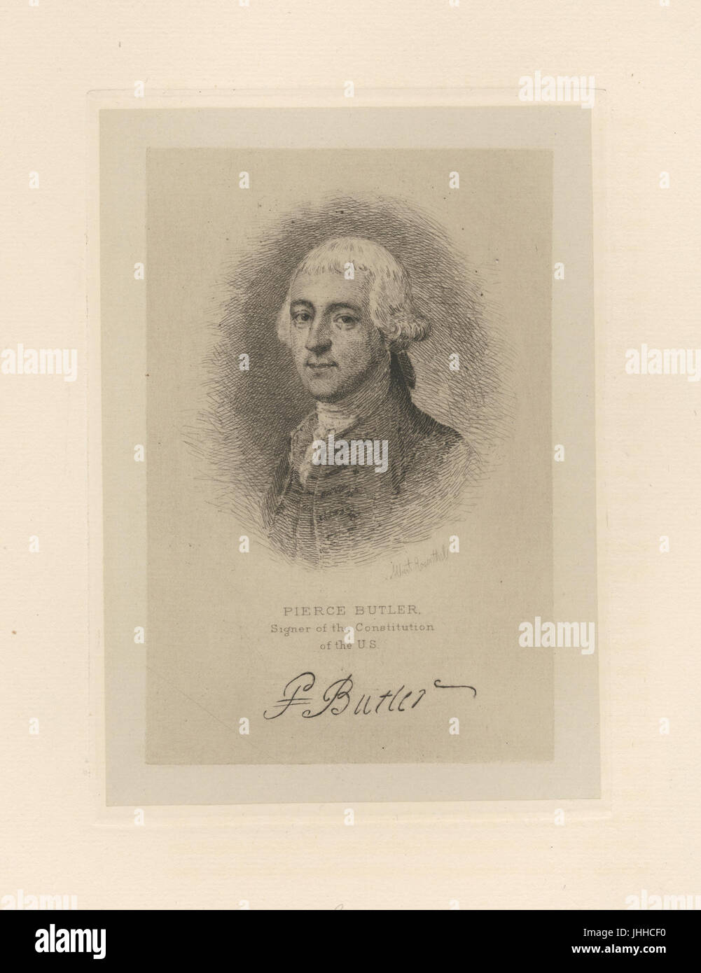 Pierce Butler Signer of the Constitution of the U.S (NYPL b13049823 ...