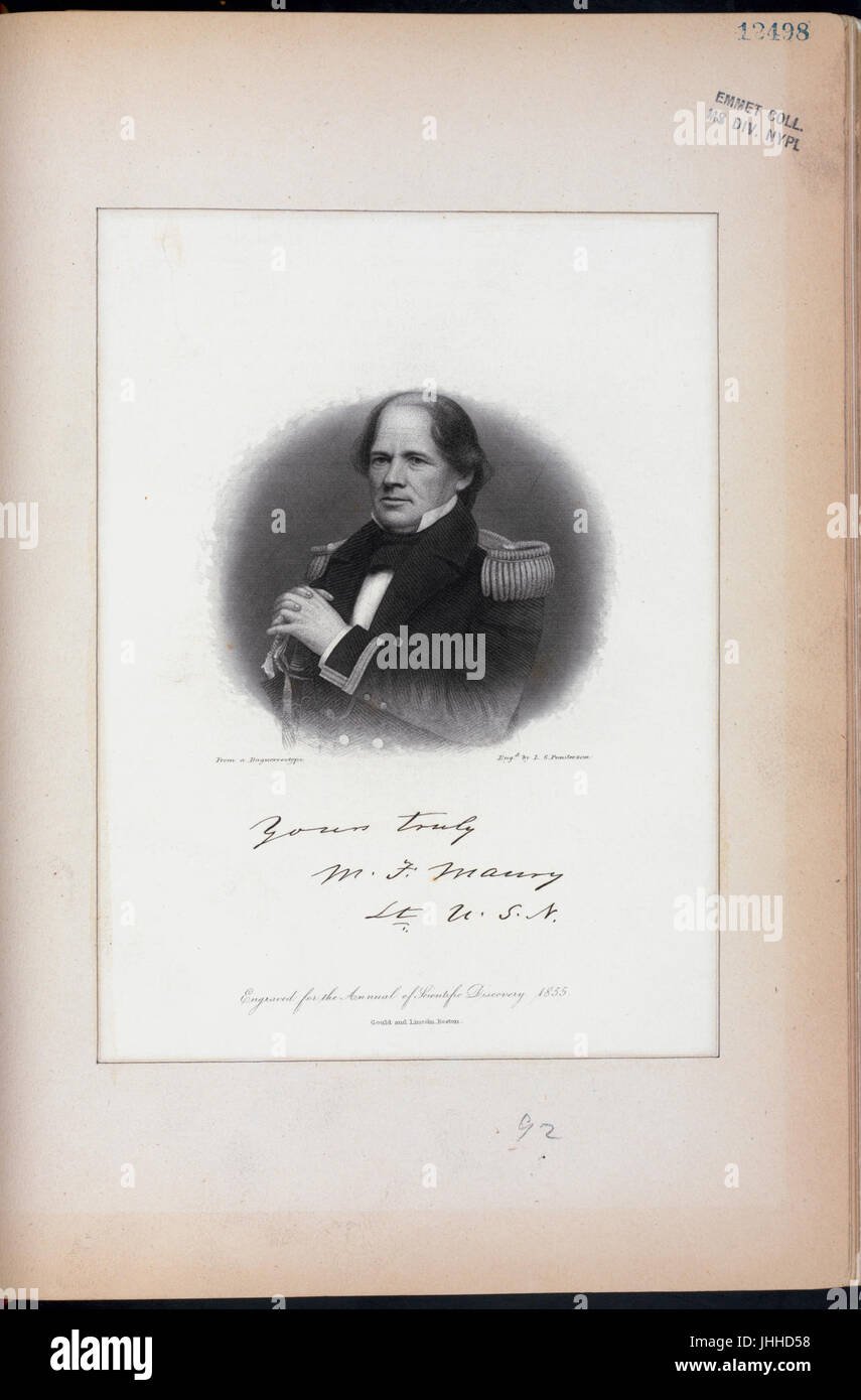 Matthew Fontaine Maury High Resolution Stock Photography and Images - Alamy