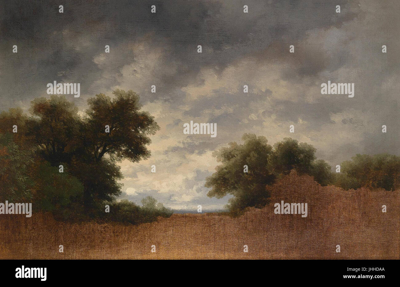 Remigius Adrianus Haanen - Scene from the Prater near Vienna Stock ...