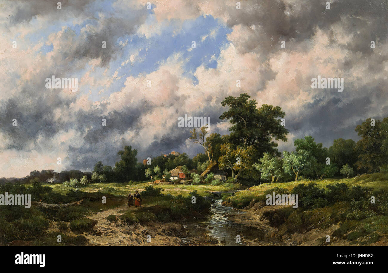 Remigius Adrianus Haanen - Before the storm Stock Photo - Alamy