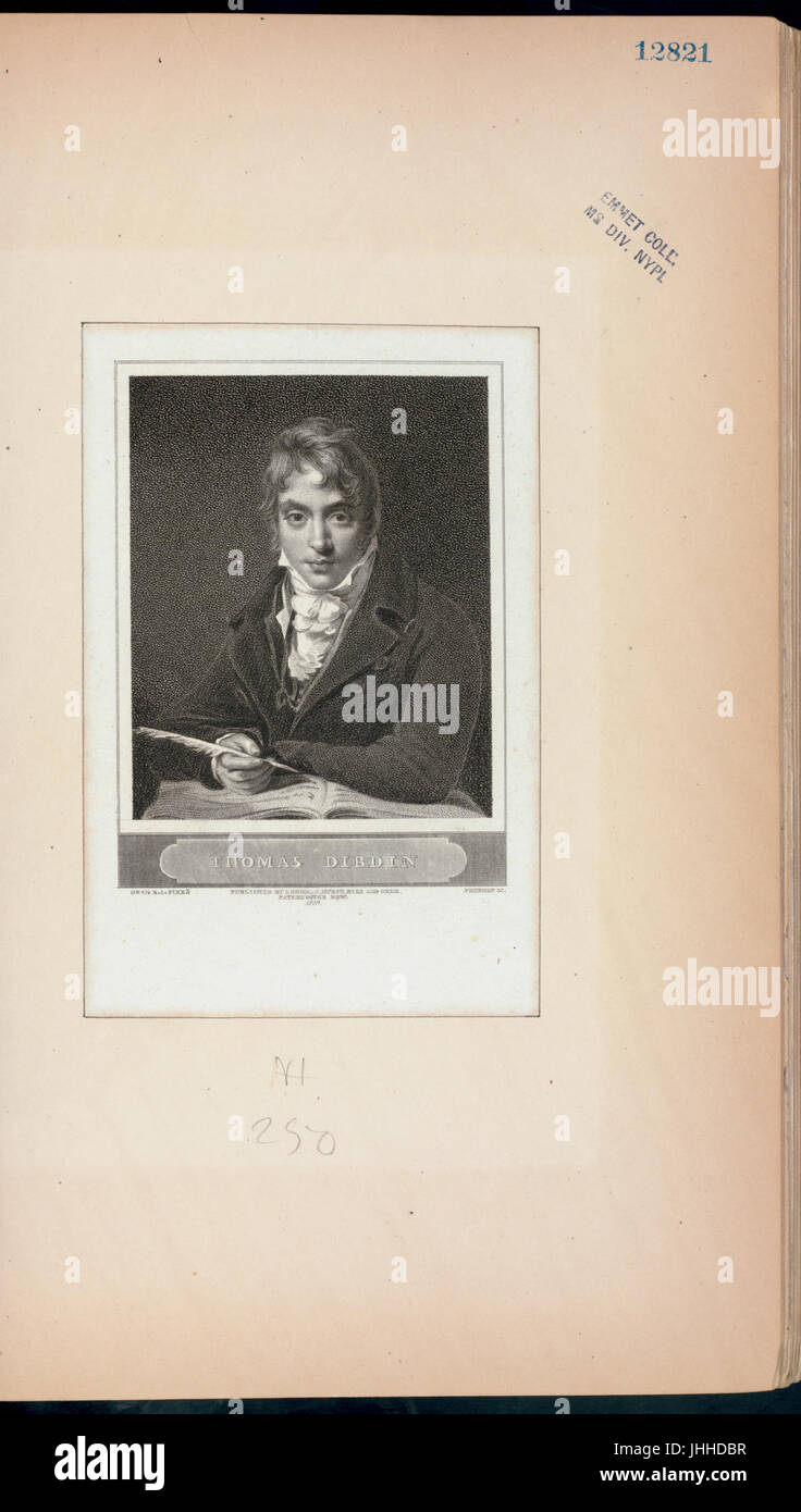 Thomas dibdin hi-res stock photography and images - Alamy