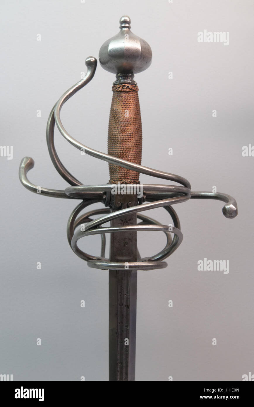 German rapier MNRenaissance E.Cl.11823 Stock Photo - Alamy