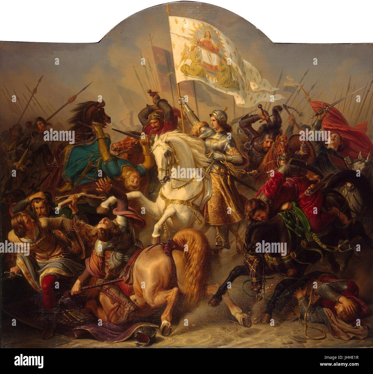Joan of arc battle hi-res stock photography and images - Alamy