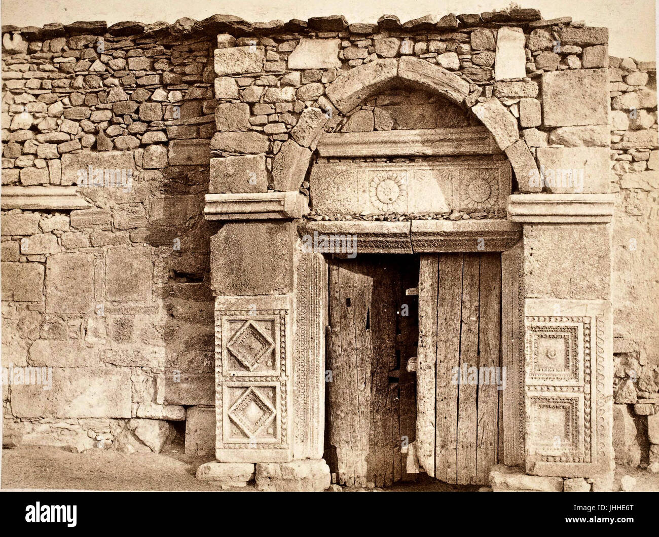 John Henry Haynes. Portal of Khan or caravanerai at Suvereh (id ...