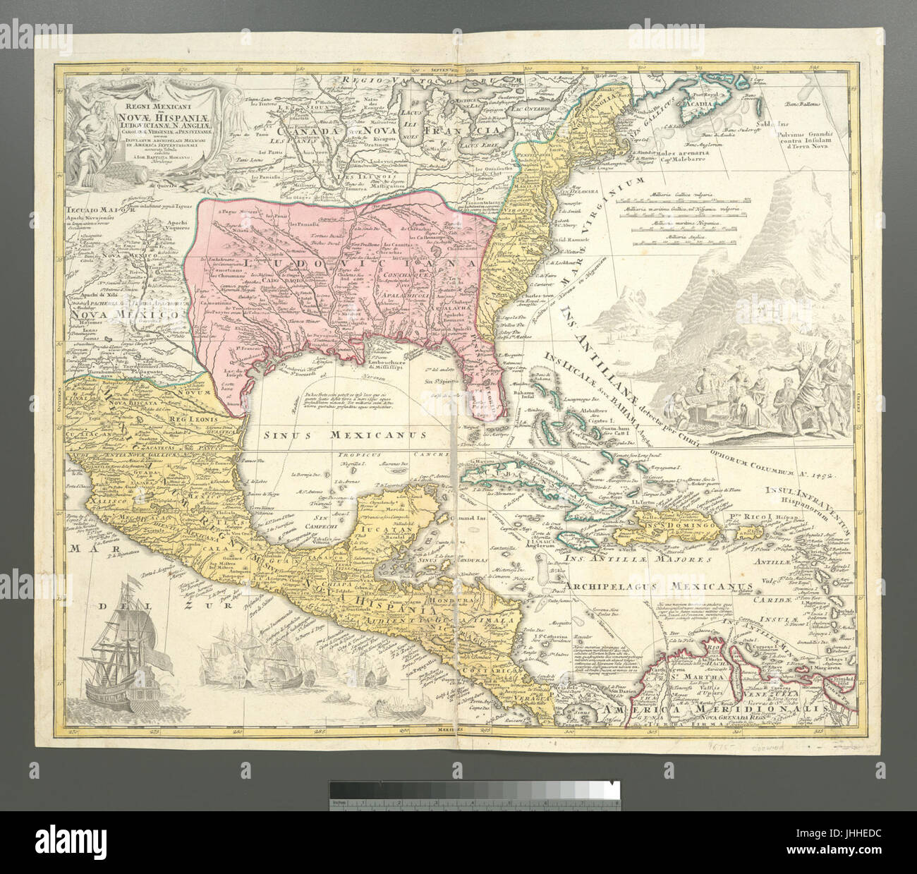 Spanish colonial map 17th century hi-res stock photography and images ...