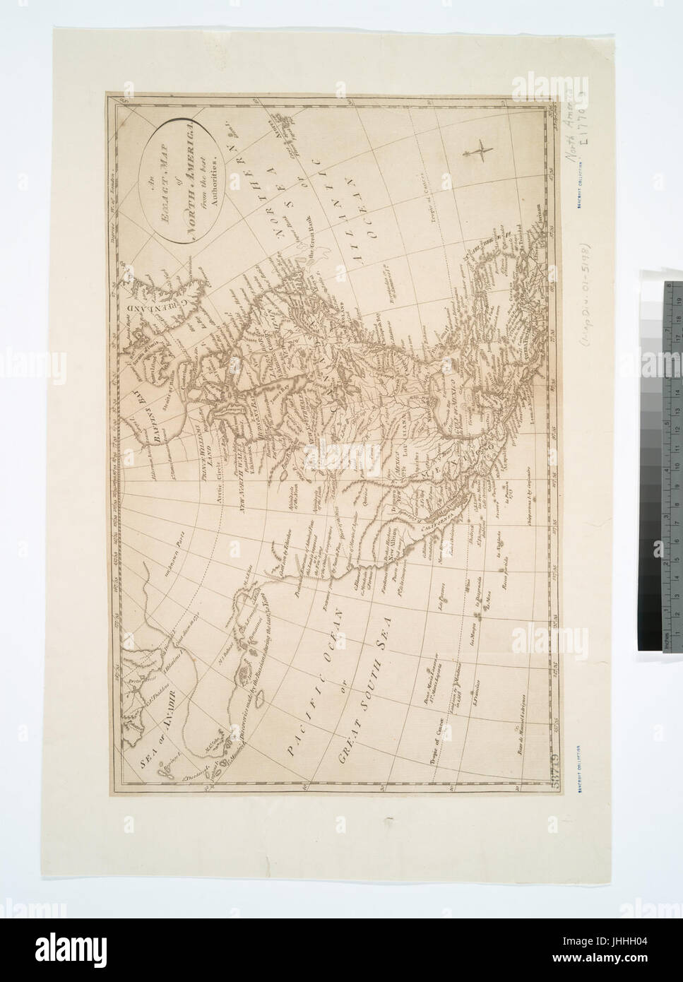 An exact map of North America - from the best authorities (NYPL ...