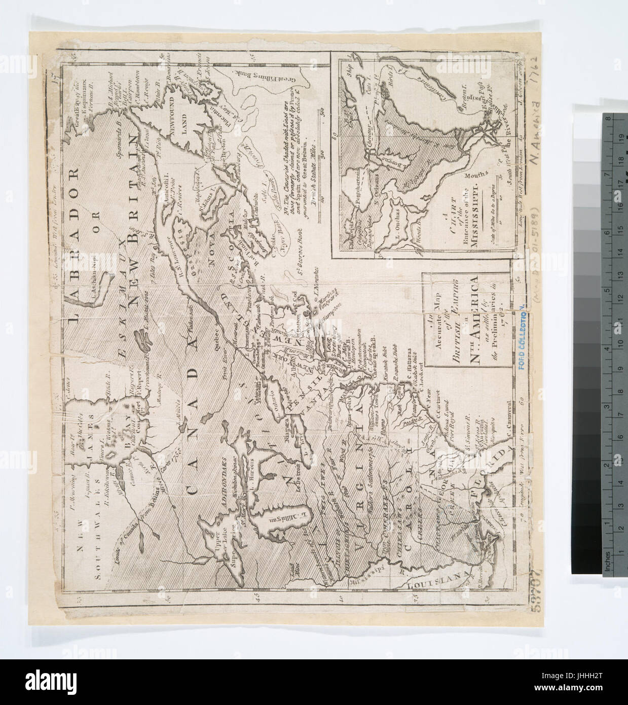 An accurate map of the British Empire in Nth. America as settled by the ...