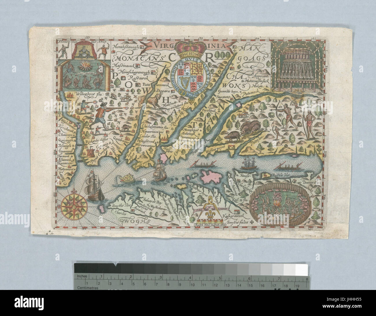 Virginia plantations map hi-res stock photography and images - Alamy