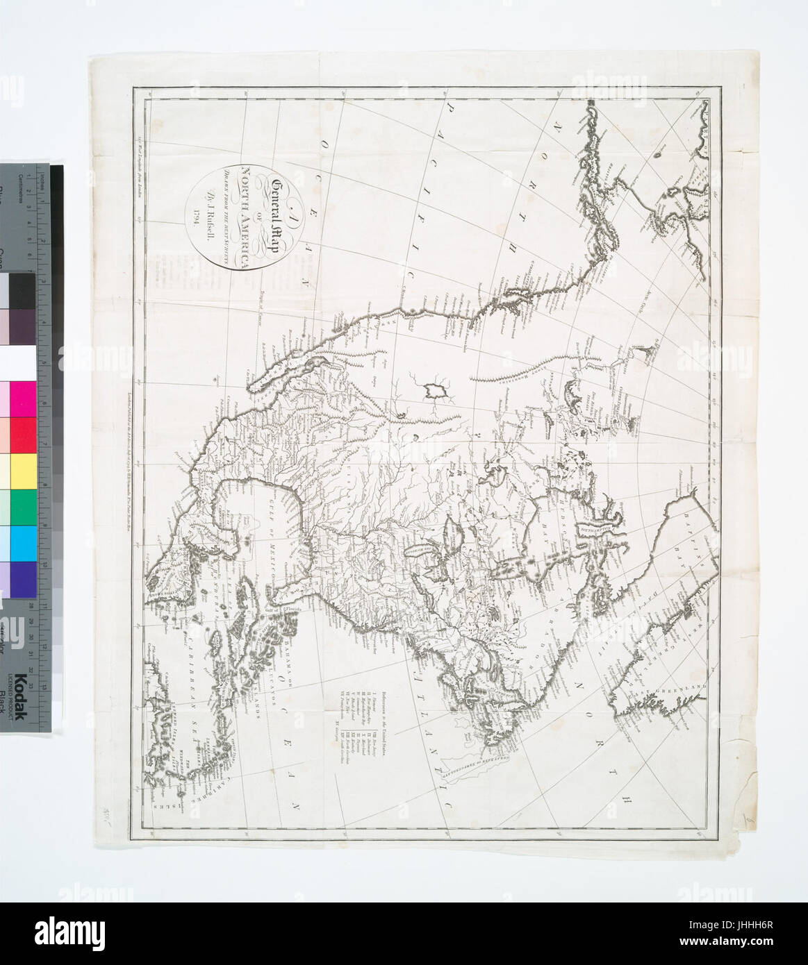 A general map of North America - drawn from the best surveys (NYPL ...