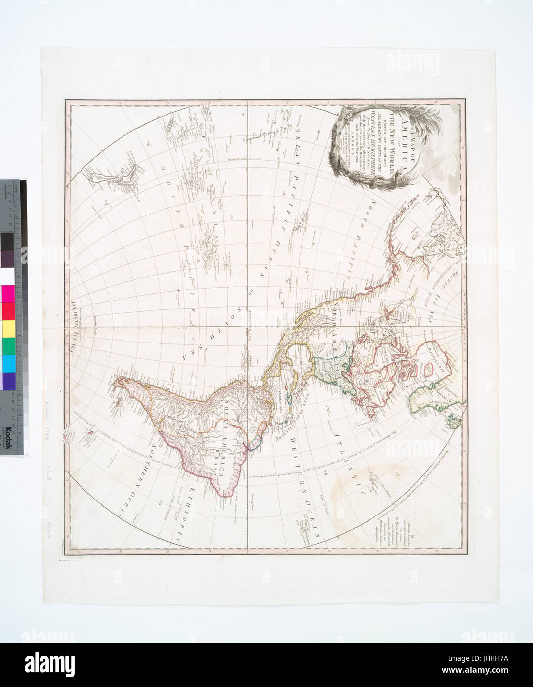 A map of America or the New World - wherein are introduced all the ...