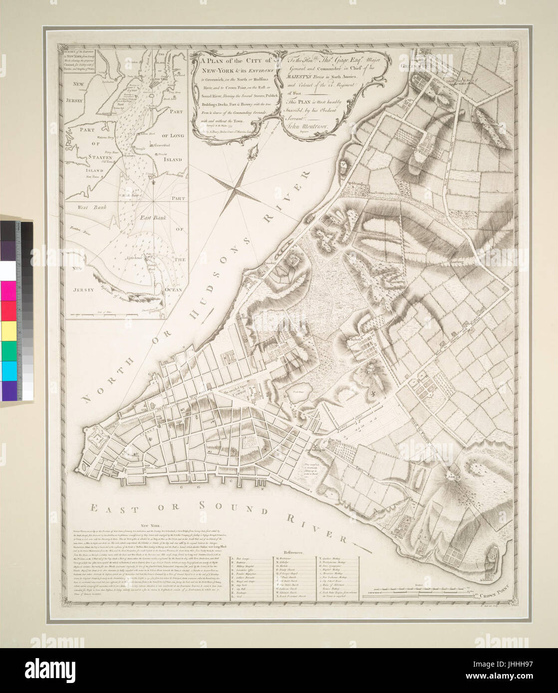 Map of crown point new york hi-res stock photography and images - Alamy