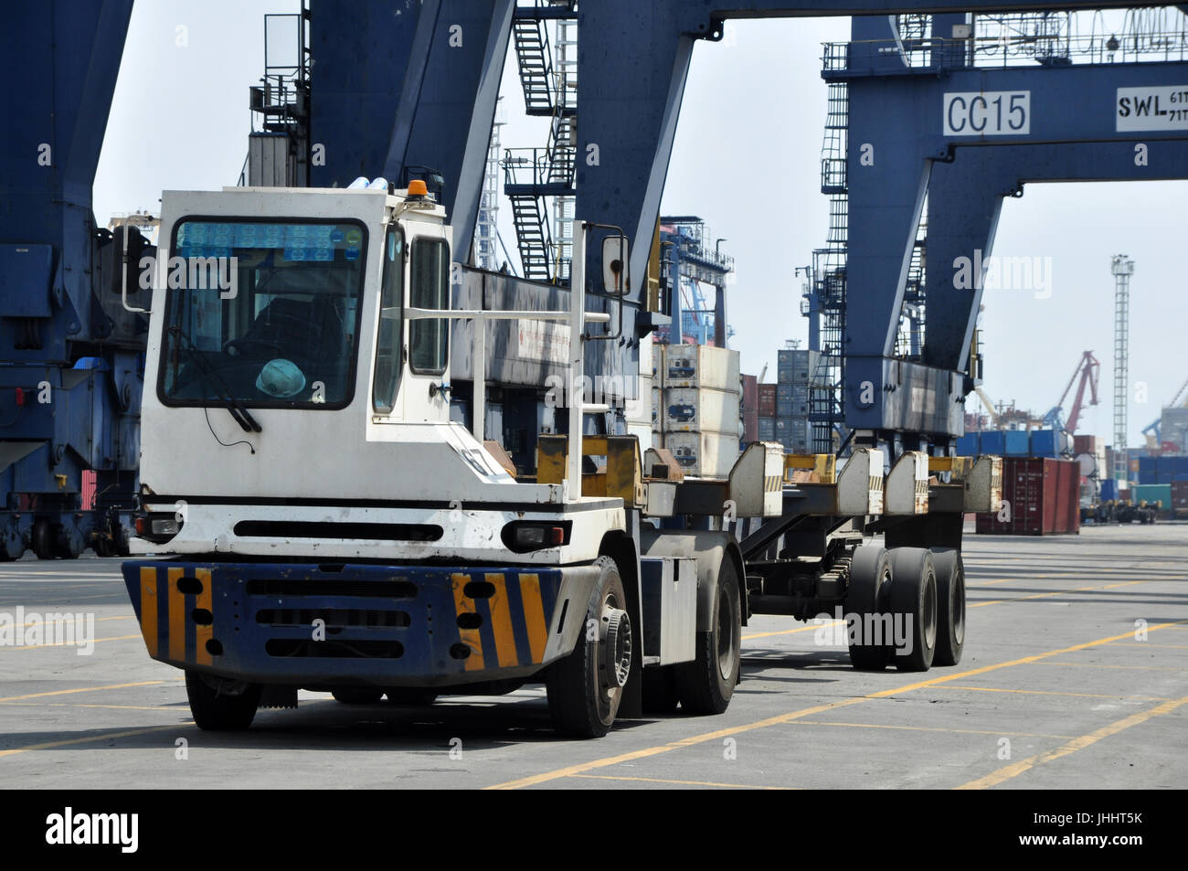 Container trucks hi-res stock photography and images - Alamy