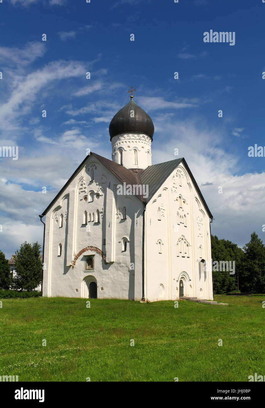 Church of the 16th century in Novgorod. Russia Stock Photo - Alamy