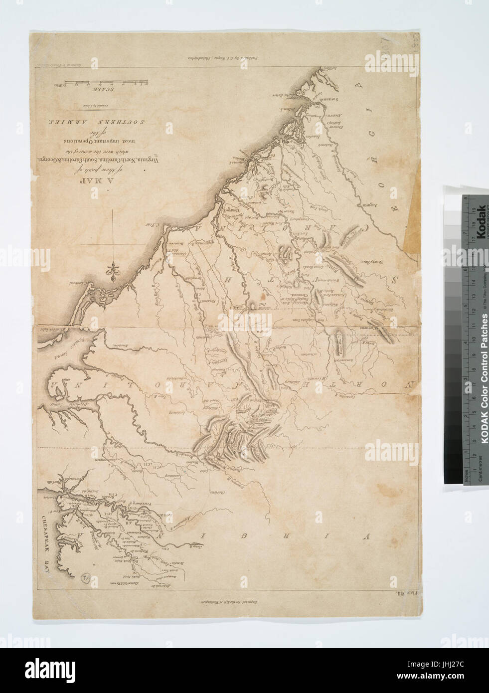 A map of those parts of Virginia, North Carolina, South Carolina ...