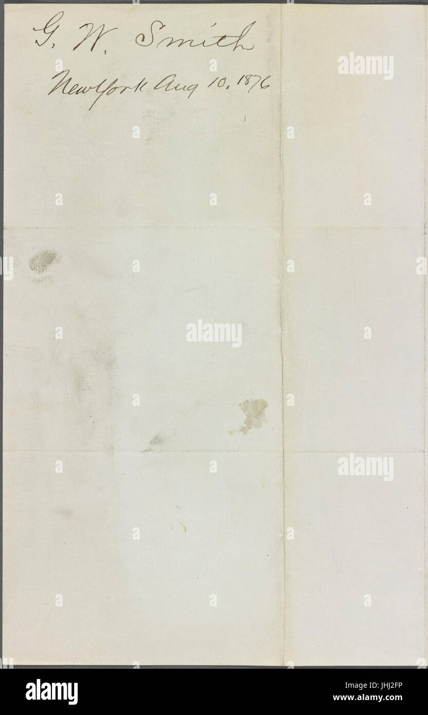 Correspondence with Samuel J. Tilden (NYPL b11652246-2053052 Stock ...