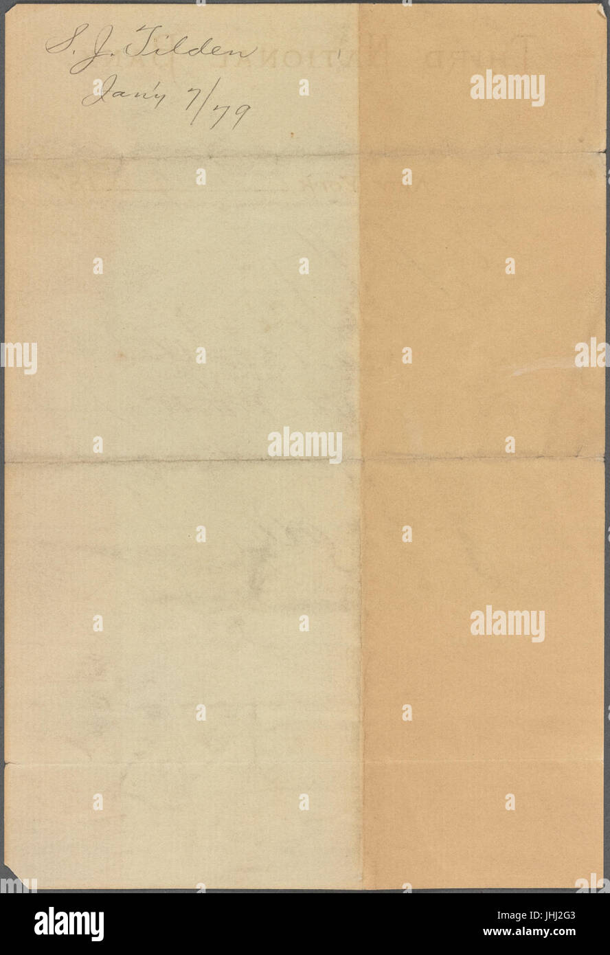 Correspondence with Samuel J. Tilden (NYPL b11652246-2053060 Stock ...