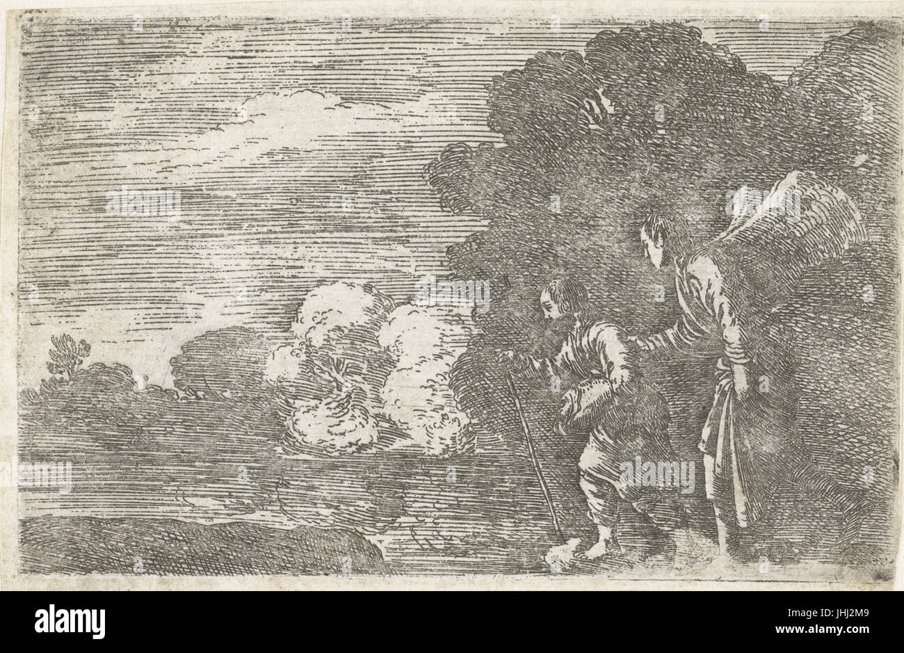 Adam Elsheimer - Tobias and the Angel Raphael (Rijksmuseum Stock Photo ...