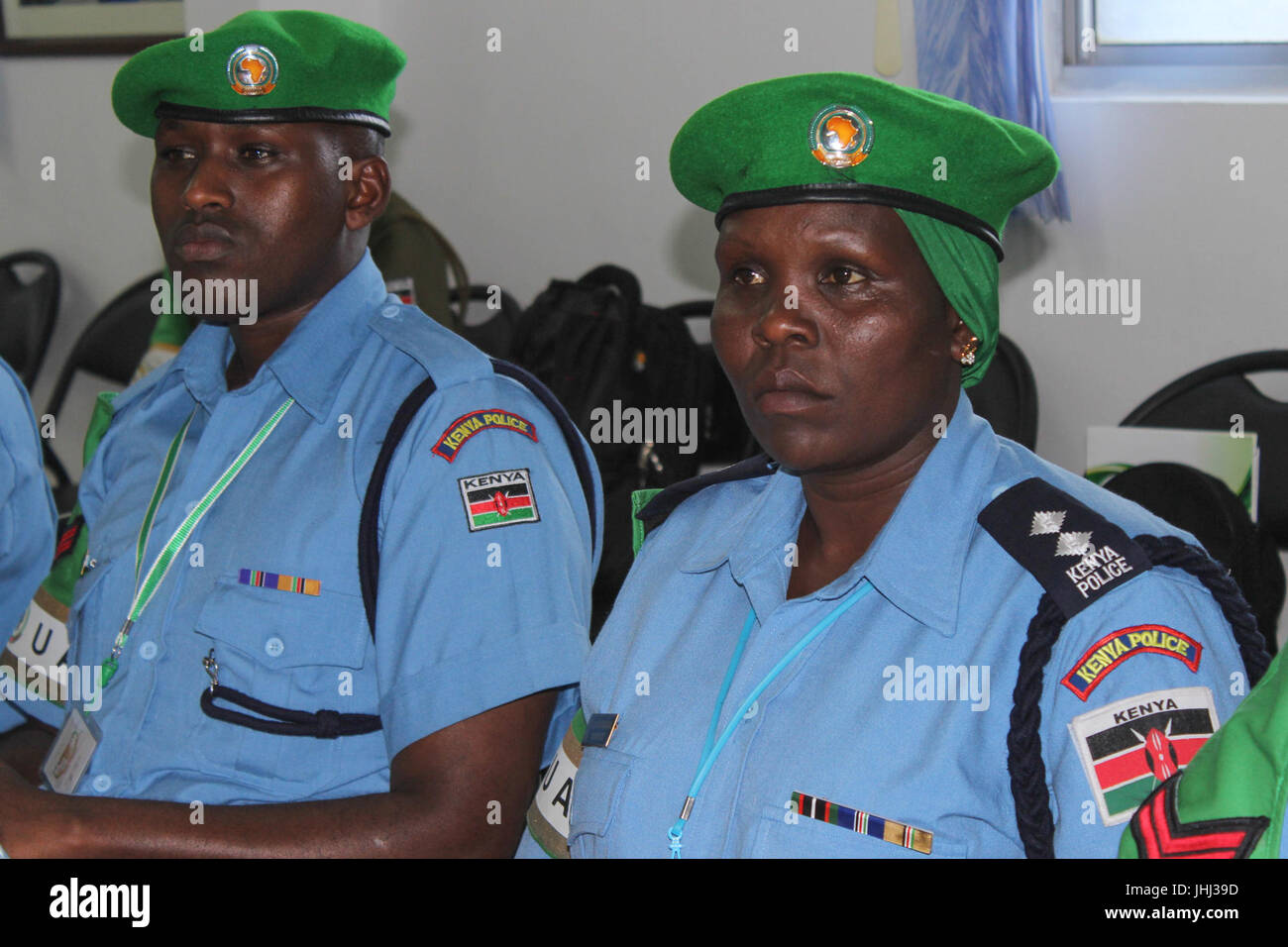 Kenyan national police service hi-res stock photography and images - Alamy