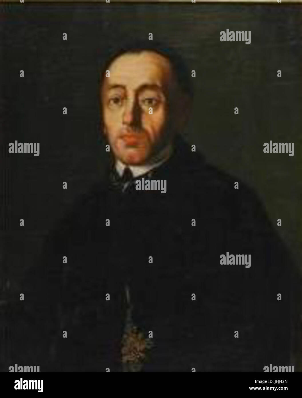 Jan Petr Molitor Portrait of Bedrich Grundmann Stock Photo - Alamy