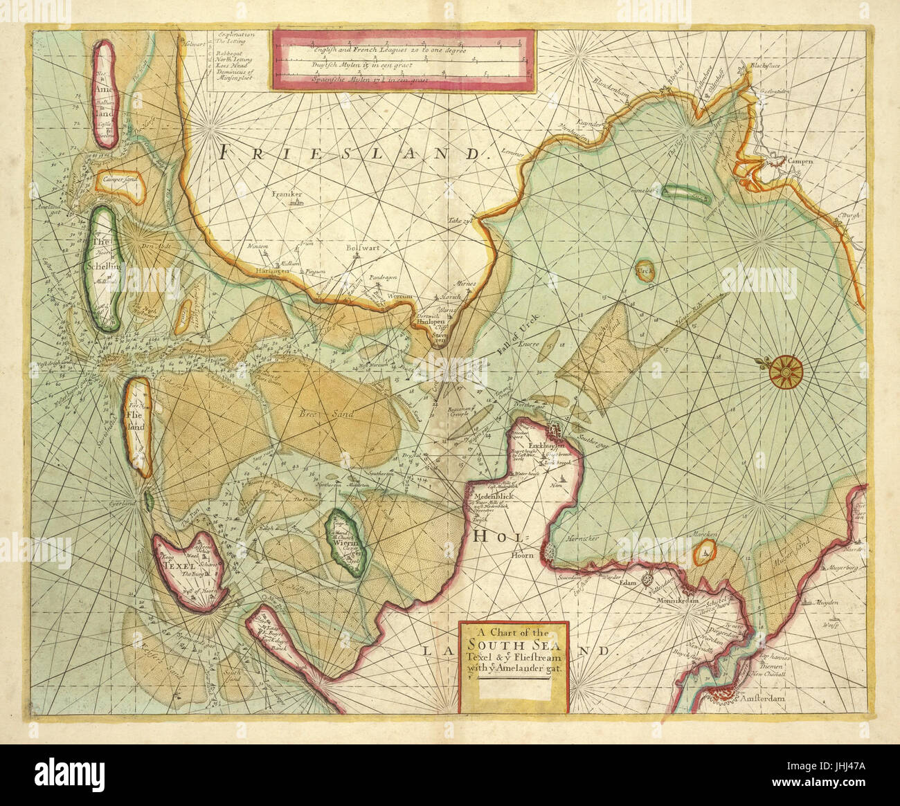 Map of texel hi-res stock photography and images - Alamy