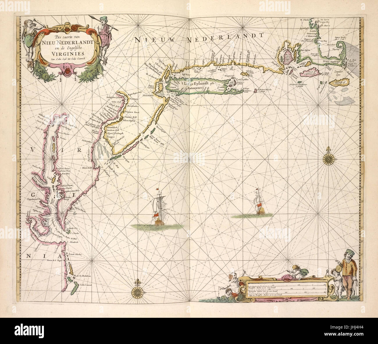 North america map 1600s hi-res stock photography and images - Alamy