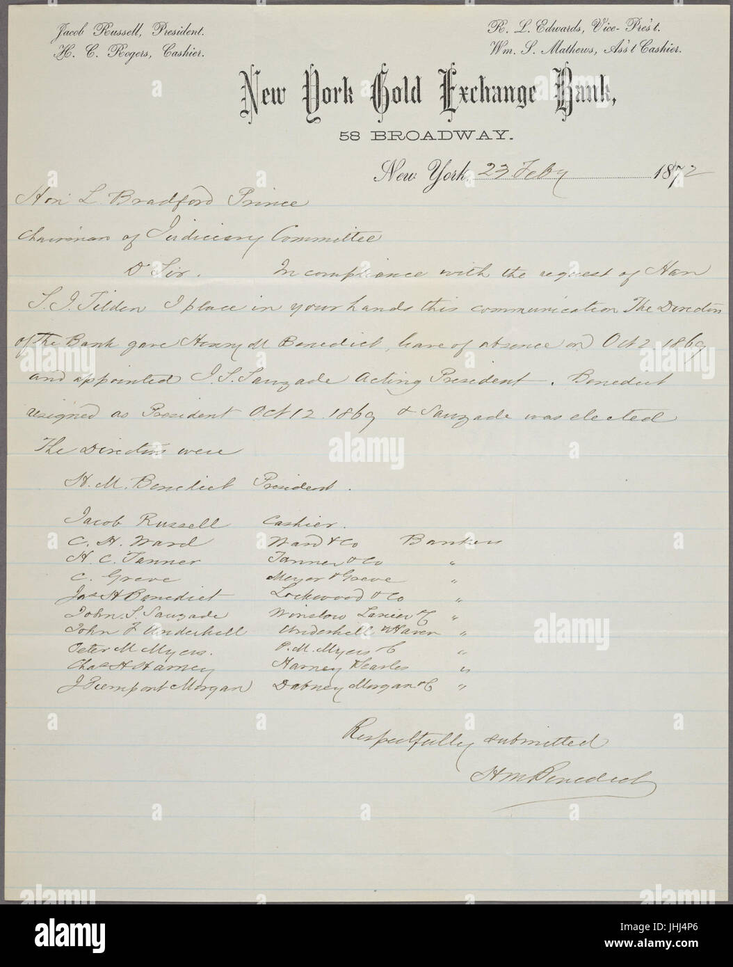 Judicial misconduct (NYPL b11652246-3979839 Stock Photo - Alamy