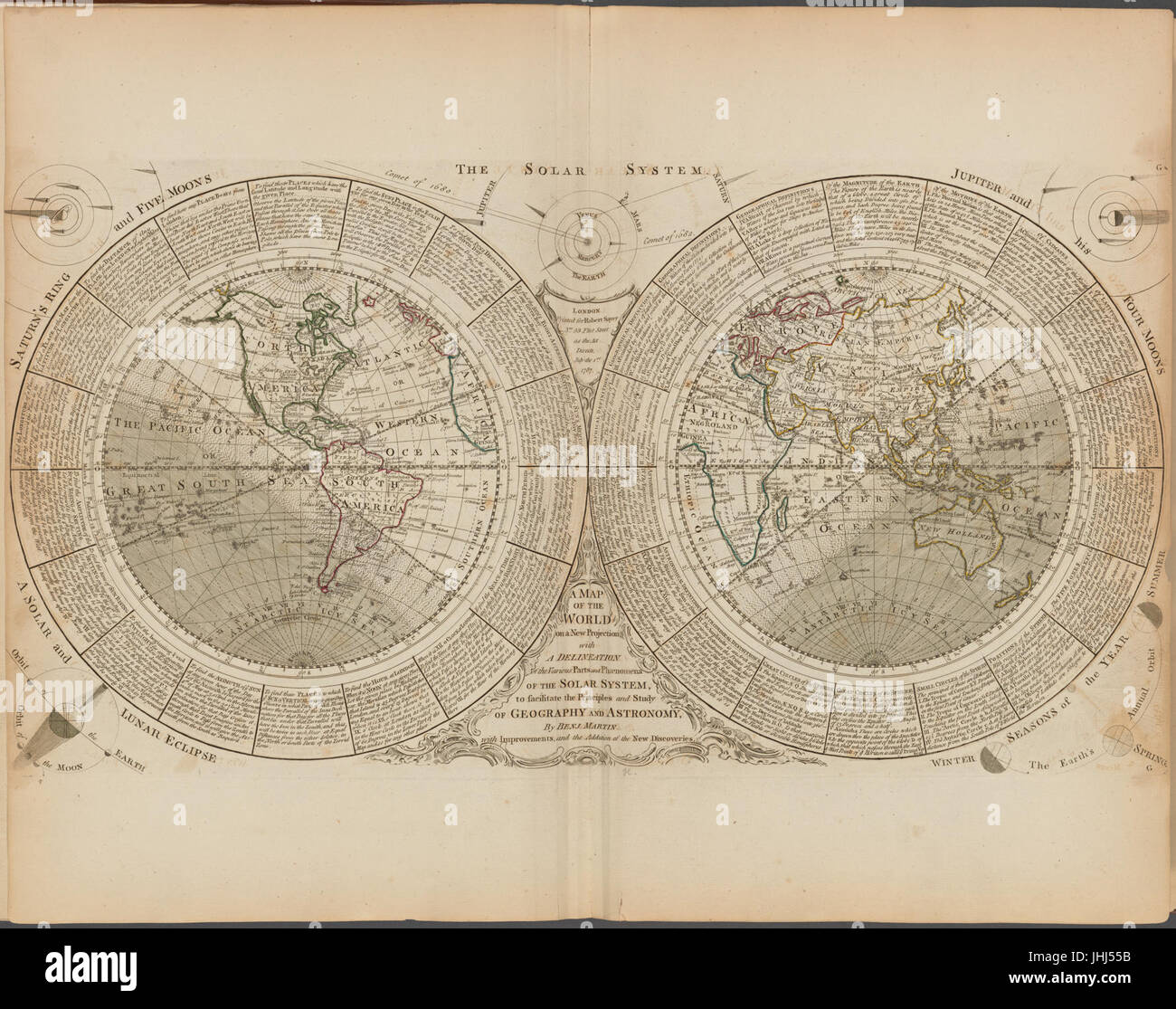 Ancient solar system map hi-res stock photography and images - Alamy