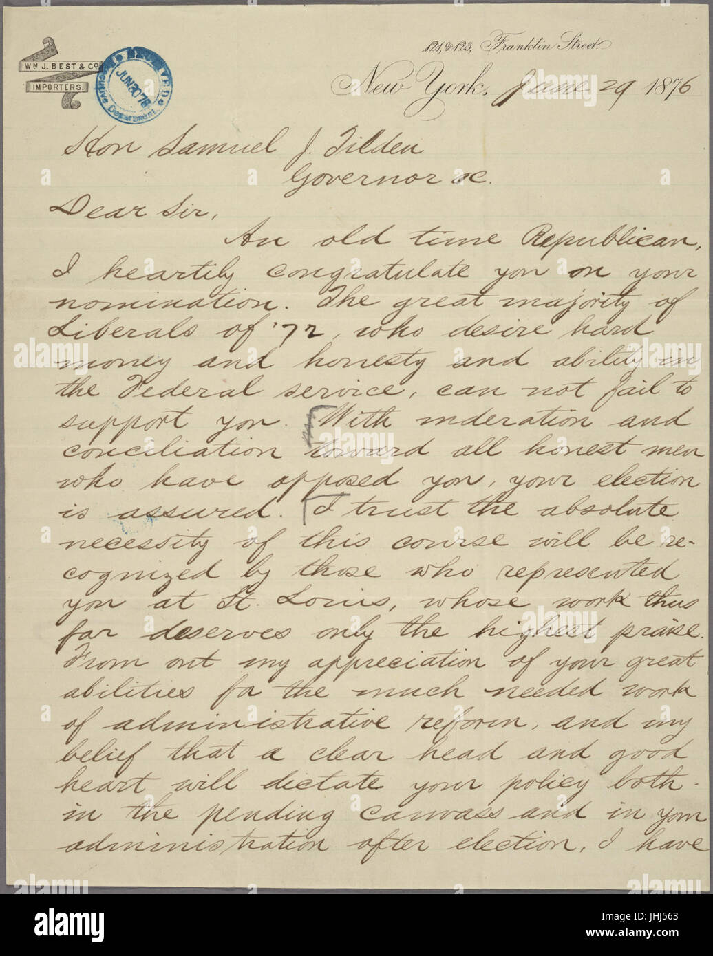 Constituent letter hi-res stock photography and images - Alamy