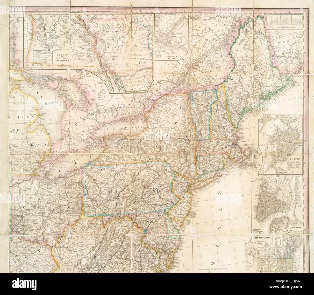 United States of America, 1834 (NYPL b15112735-1951043 Stock Photo - Alamy