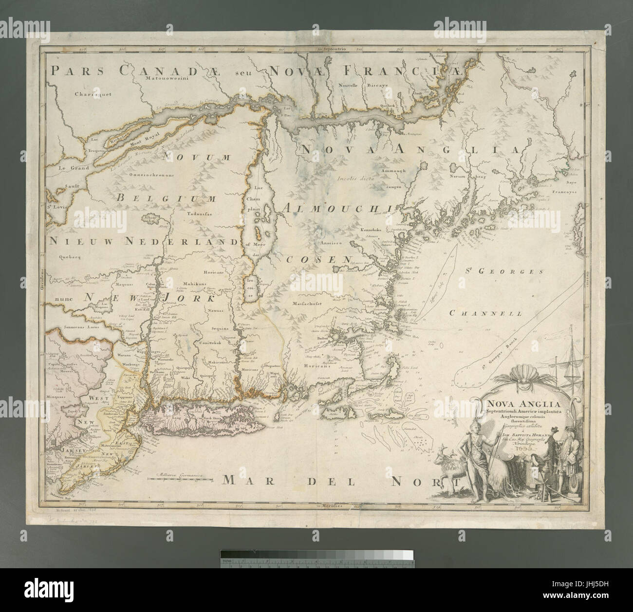 Nova Anglia Septentrionali Americae implantata Anglorumque coloniis ...